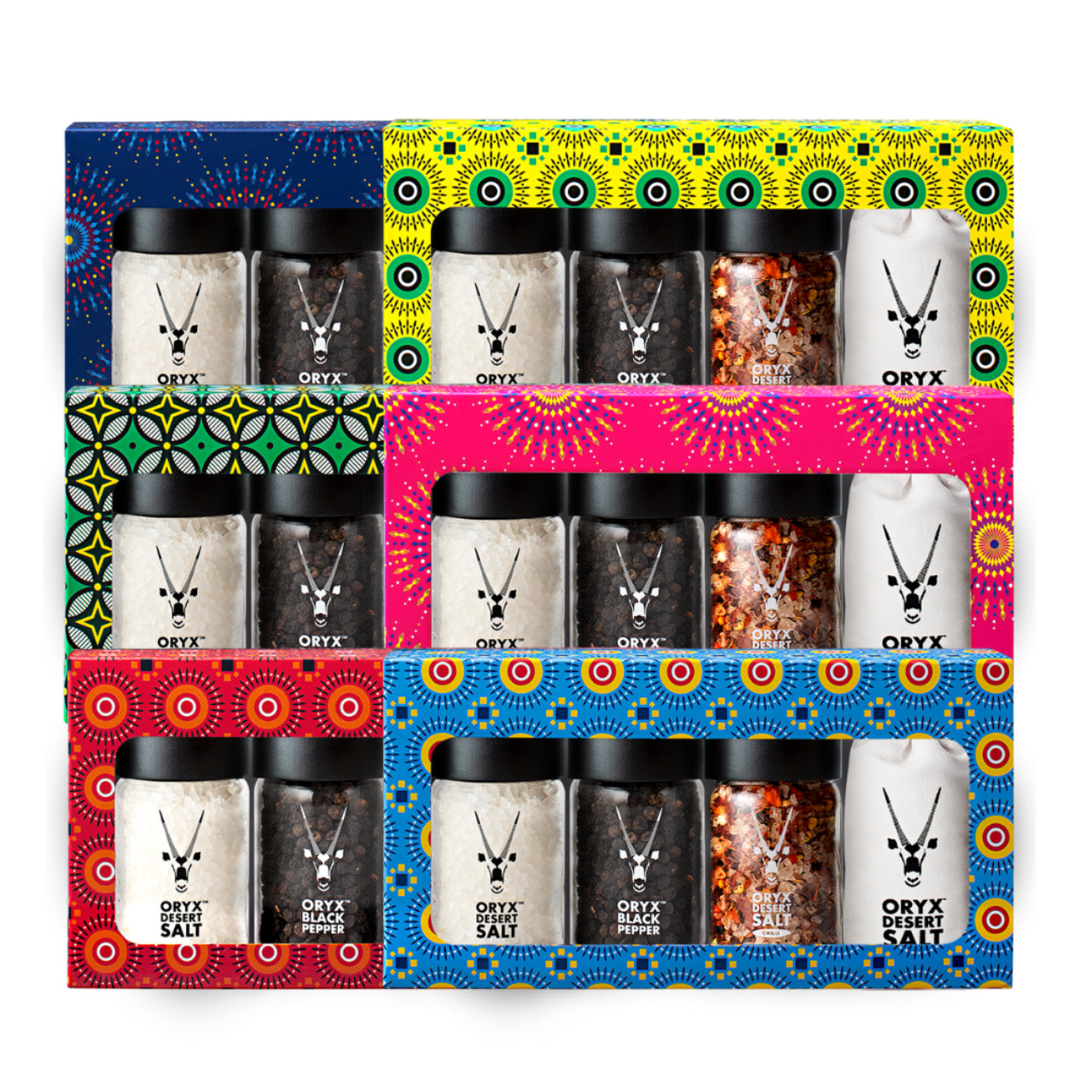 S180 -Salt, Pepper, Chilli grinder + cotton bag refill gift - 4 unit s ...